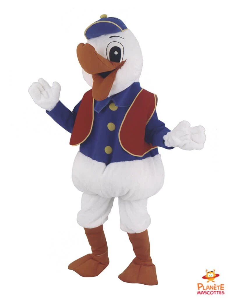 Duck mascot costume and customized mascots - Planète Mascottes