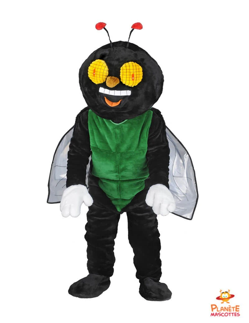 Fly mascot disguise and customized mascots - Planète Mascottes