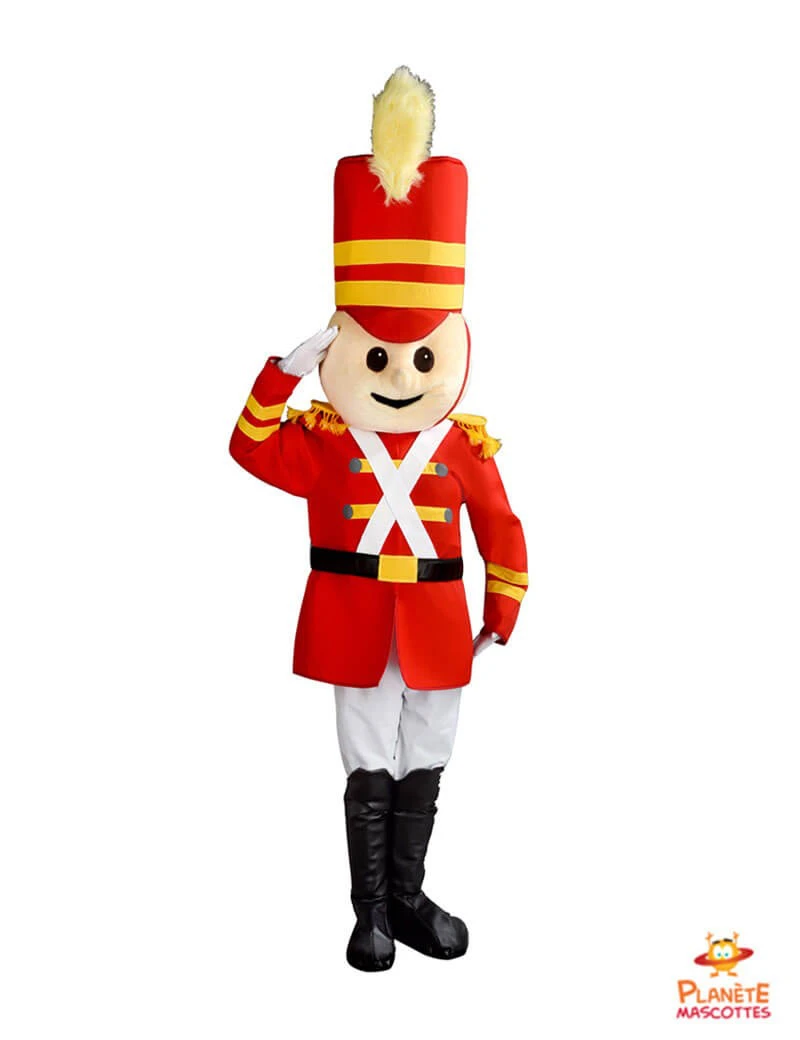Little soldier mascot disguise and customized mascots- Planète Mascottes