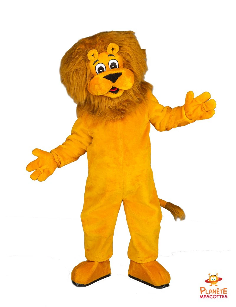 Lion mascot and customized mascots - Planète Mascottes