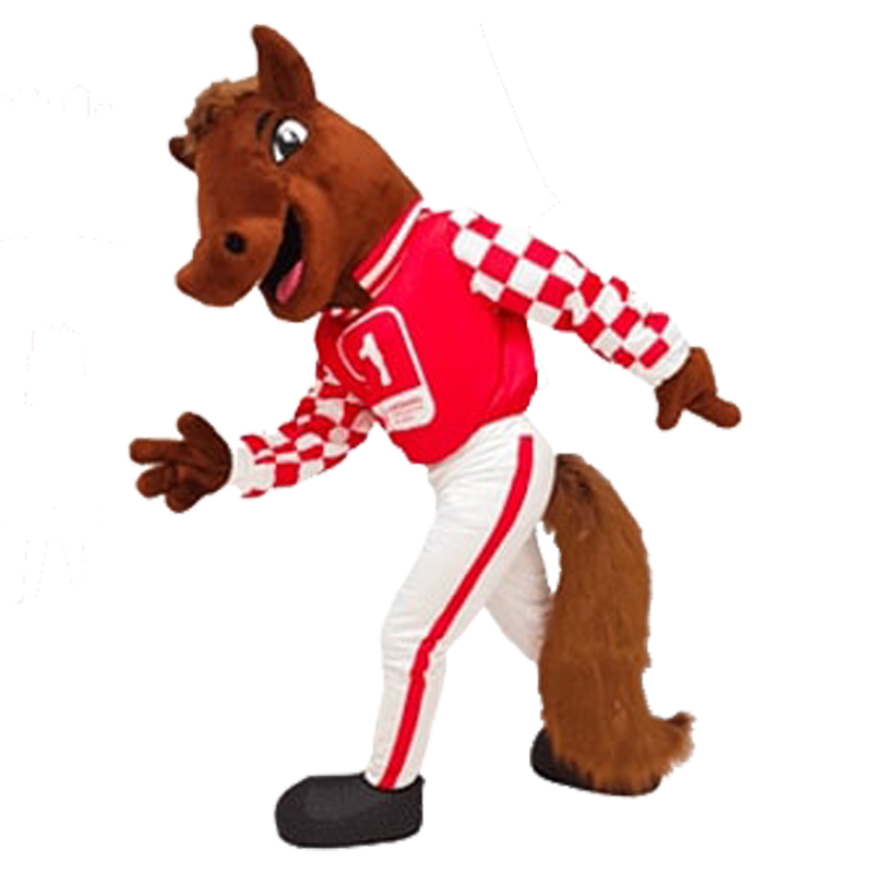 Mascotte sur mesure Cheval pour professionnels et associations ...