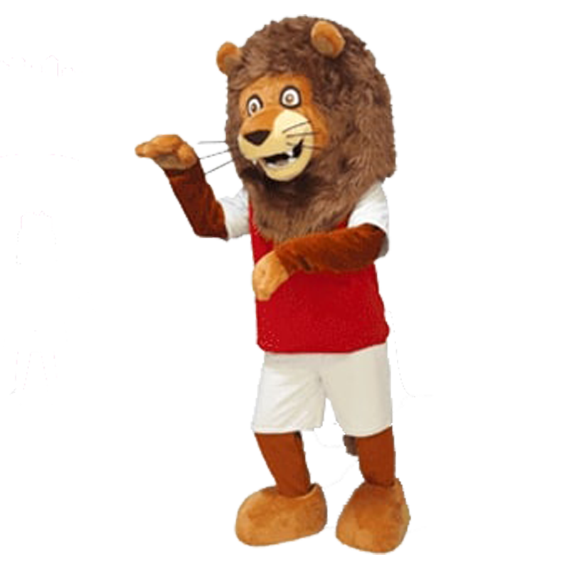 Mascotte sur mesure Lion pour vos clubs de sport - Planète Mascottes