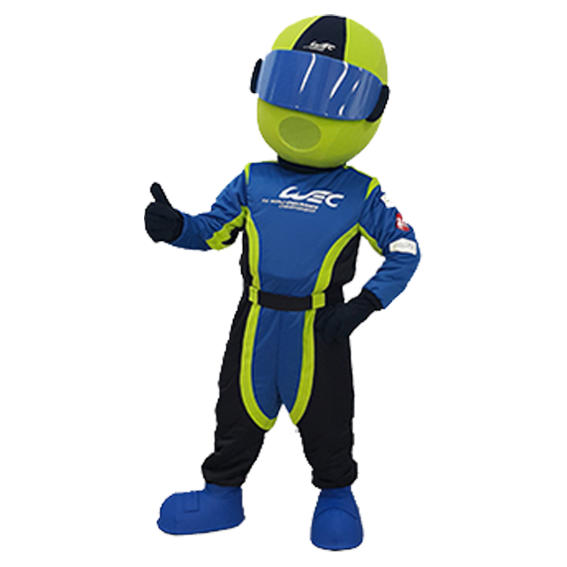 Mascotte sur mesure Pilote - Planète Mascottes